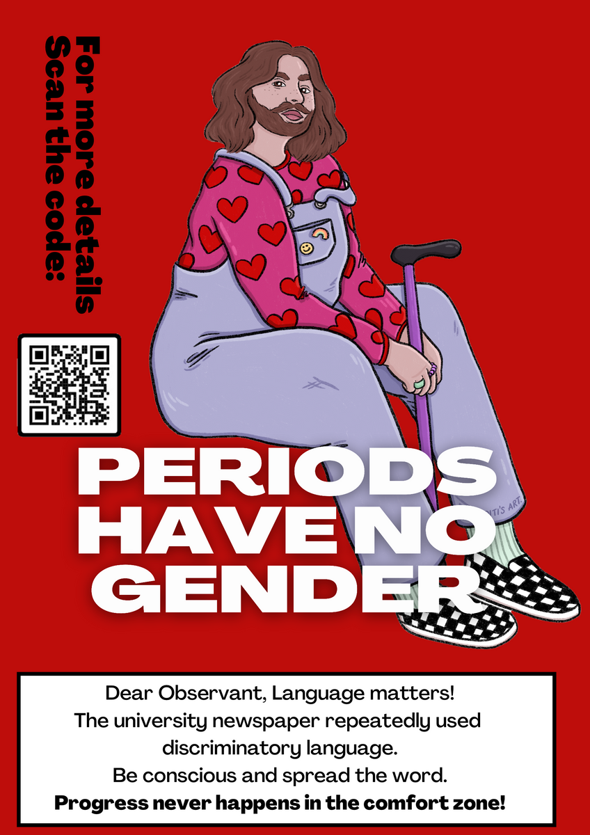 Periods Have No Gender Campaign – Afroditi's Art
